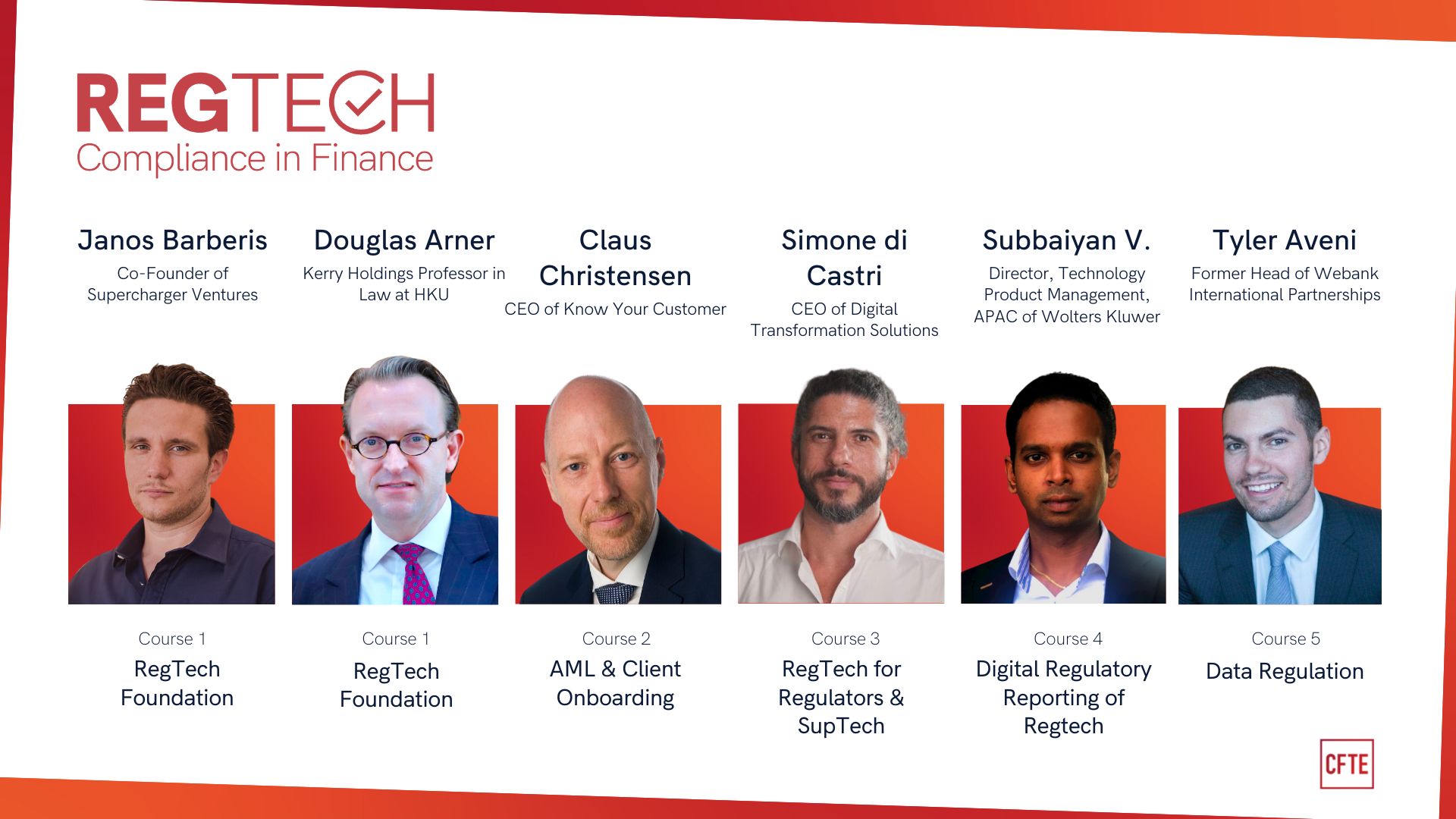 CFTE Launches RegTech Specialisation to Make Compliance Easier for ...