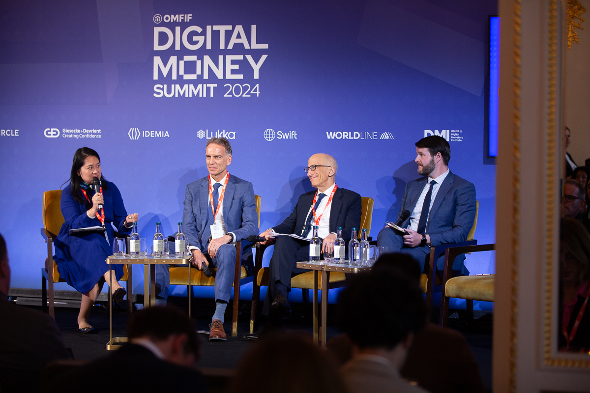 CFTE Co-Founder Tram Anh Nguyen moderated the OMFIF panel at Digital Money Summit 2024 - CFTE