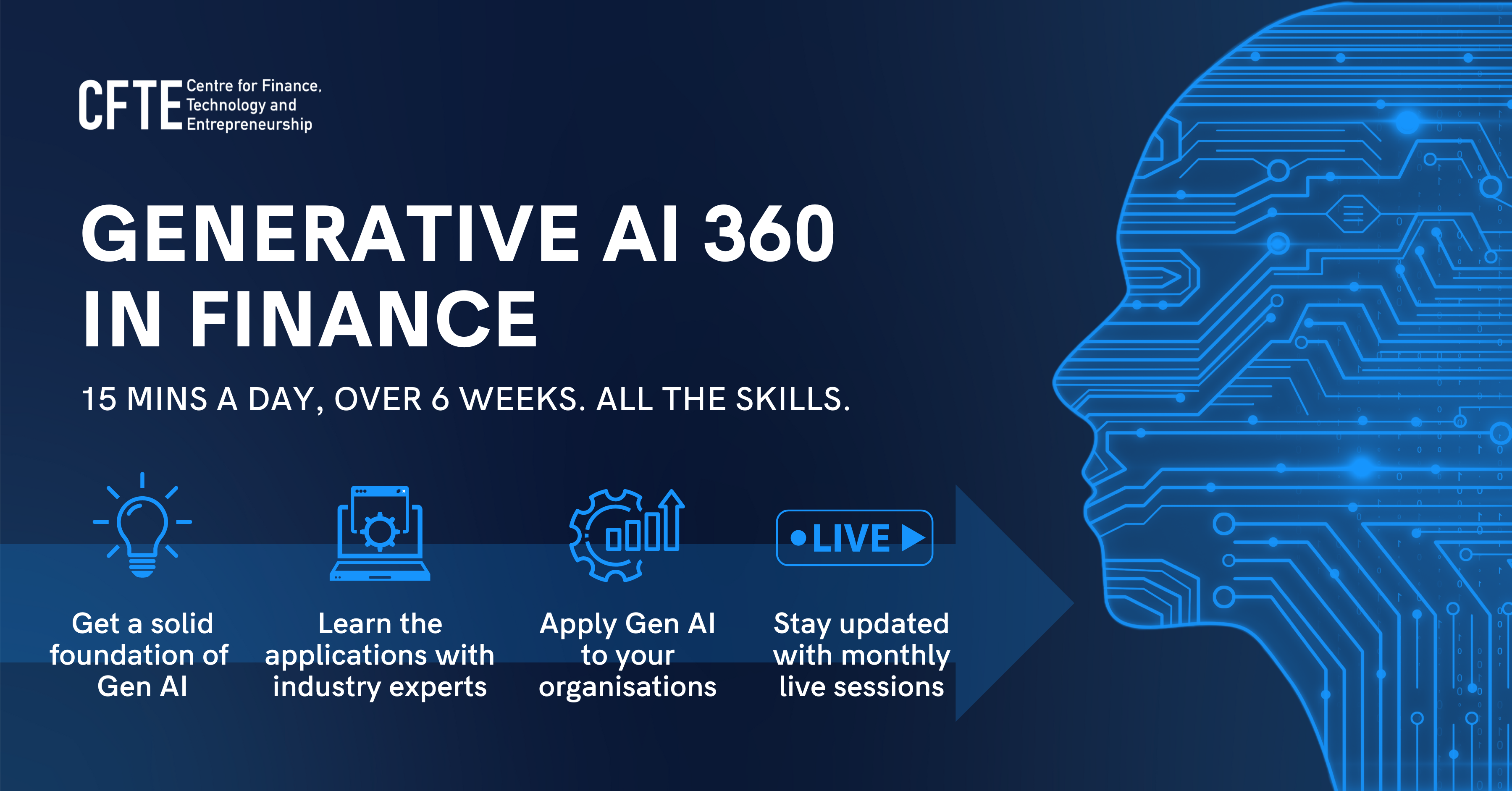 Centre for Finance, Technology, and Entrepreneurship (CFTE) Launches Cutting-Edge Course on ...