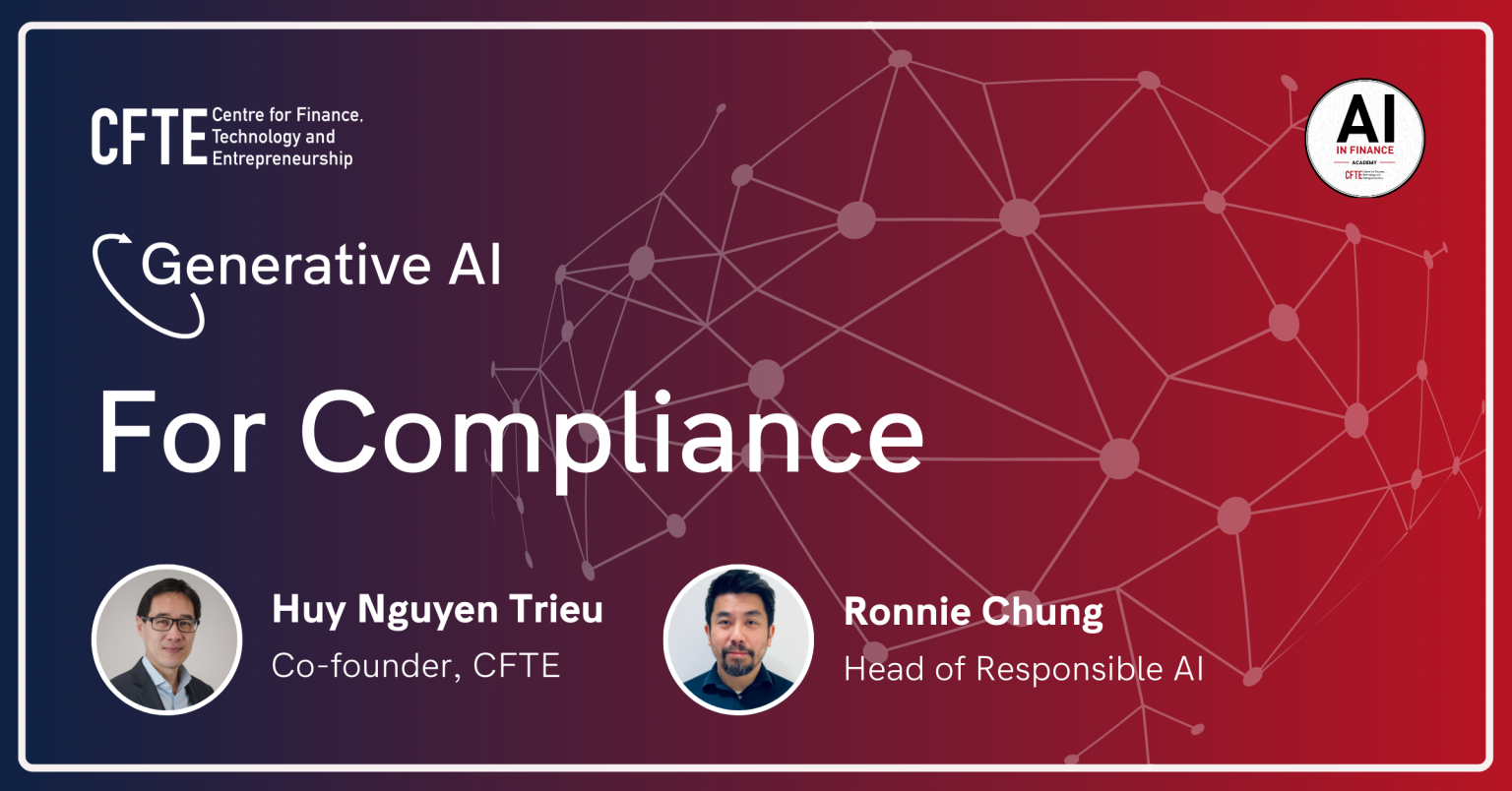 CFTE Launches the Generative AI for Compliance in Financial Services ...